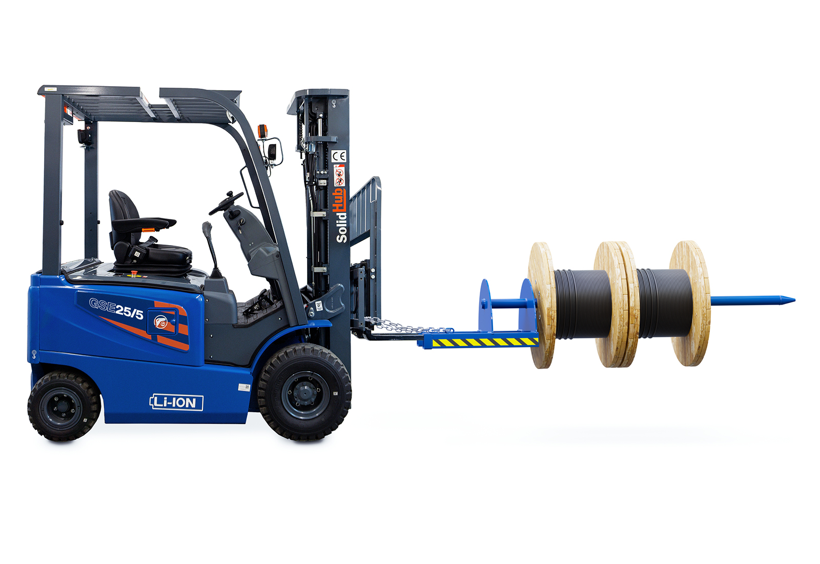 Tragdorn für Gabelstapler GTD2000, 1.000 kg Tragkraft, Dornlänge 2.000 ...