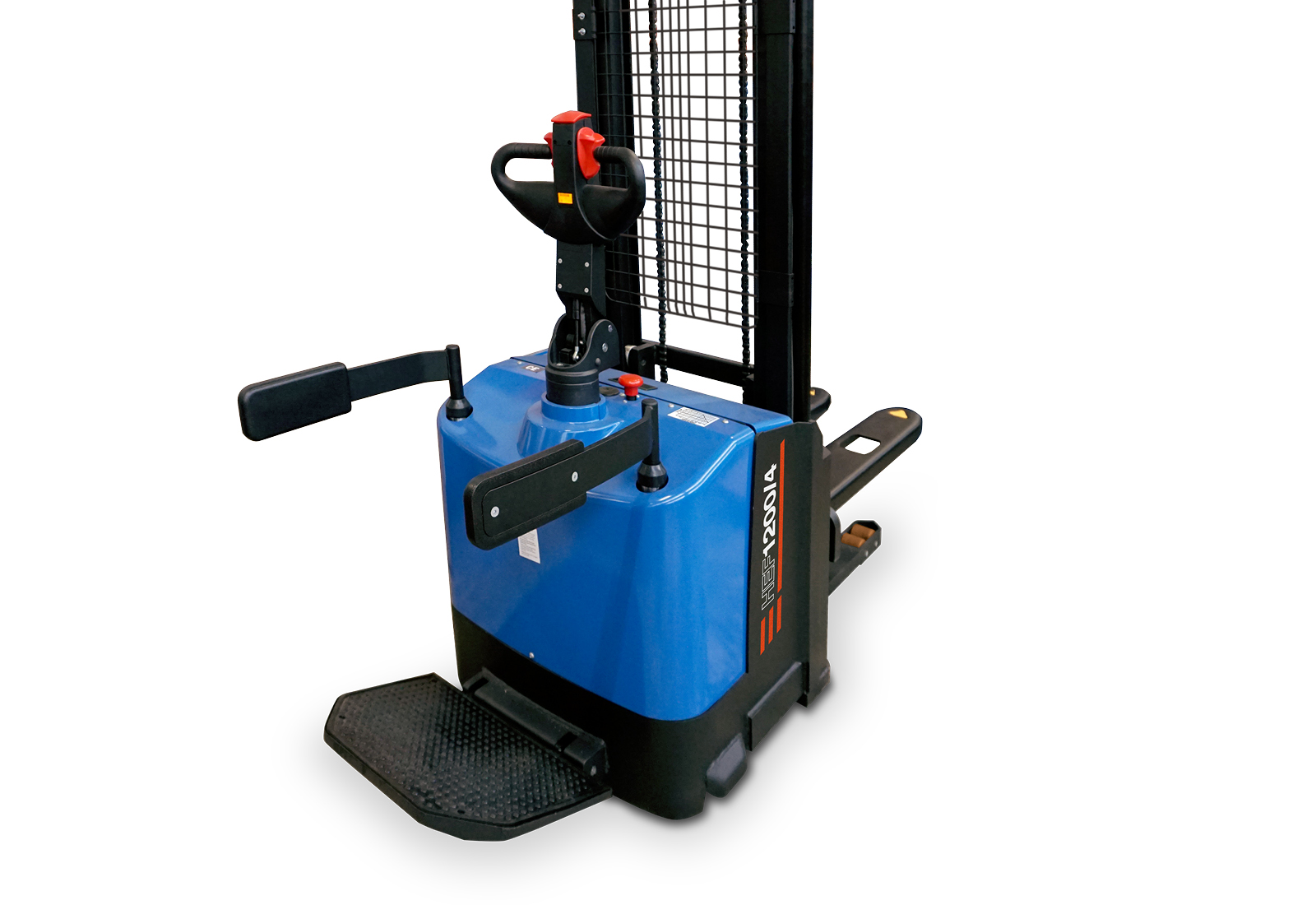 Elektro-Hochhubwagen / Elektrostapler HEF1200/4 mit Fahrerstand ...
